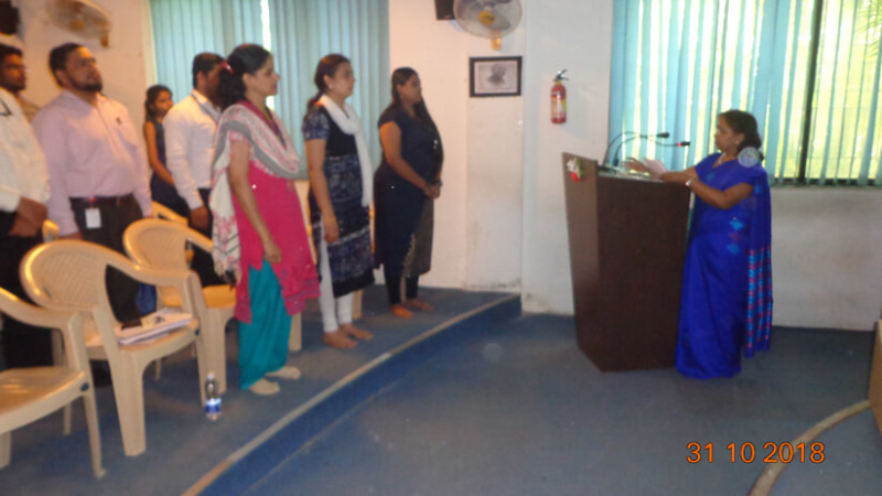 National Unity Day and National Vigilance Week - Oriental College of ...