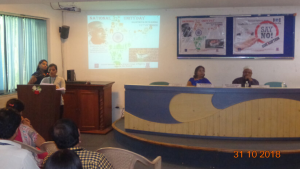 National Unity Day and National Vigilance Week - Oriental College of ...